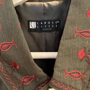 Carole Little | Jackets & Coats | Vintage Carol Little Petite ...